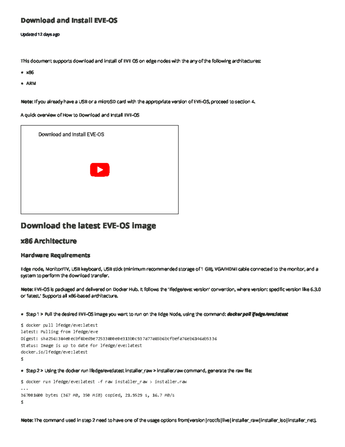 Download and Install EVE-OS – Zededa Help Center - Download and Install ...