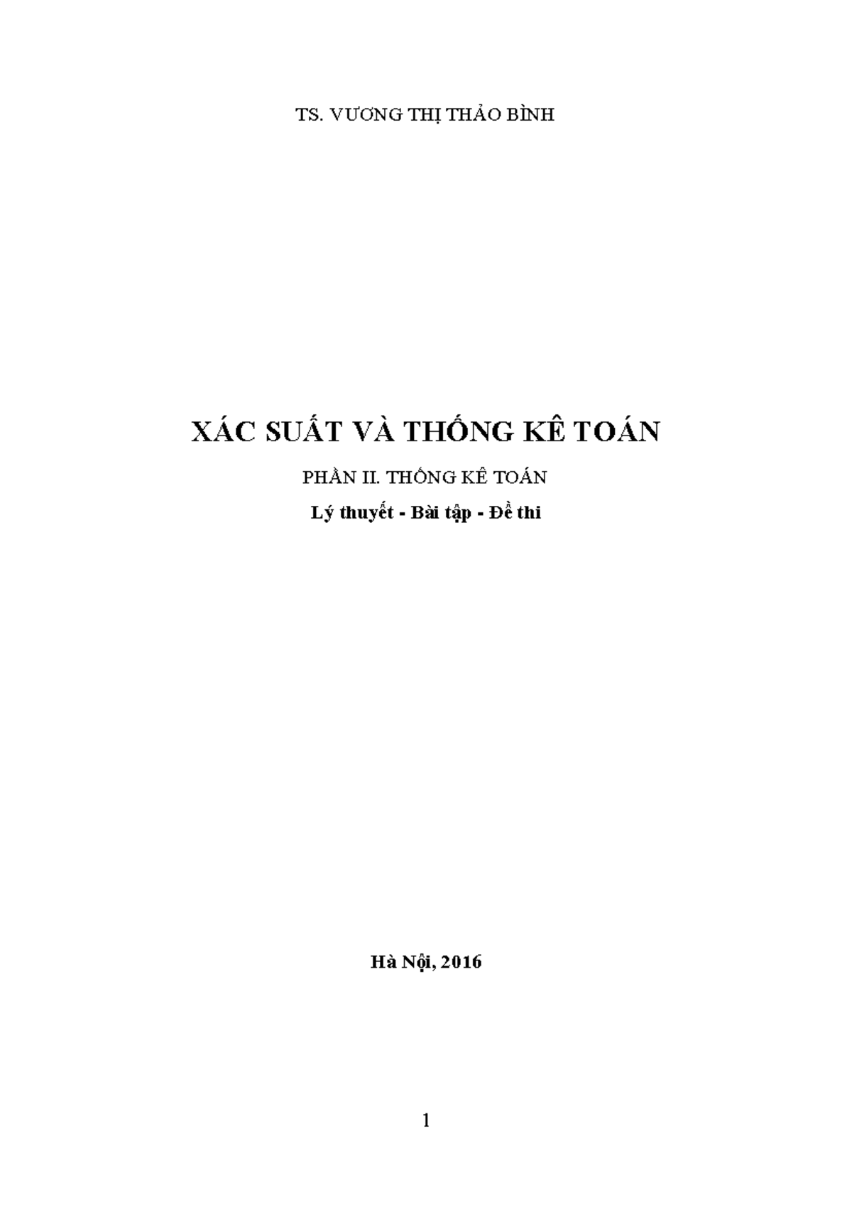 Phần II Thống kê - sadadsa - SU T V TH NG K TO N L ế - ậ - ề H N 6 L I M U - . P I P II quan ...