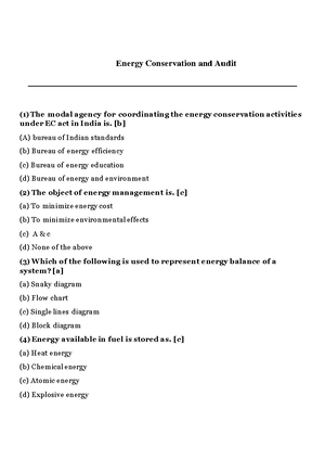 Energy Audit Instruments - UNIT - V ENERGY AUDIT INSTRUMENTS ...