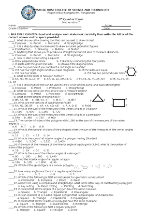 General Mathematics Quarter 2 Week 5 - GENERAL MATHEMATICS Quarter 1 ...