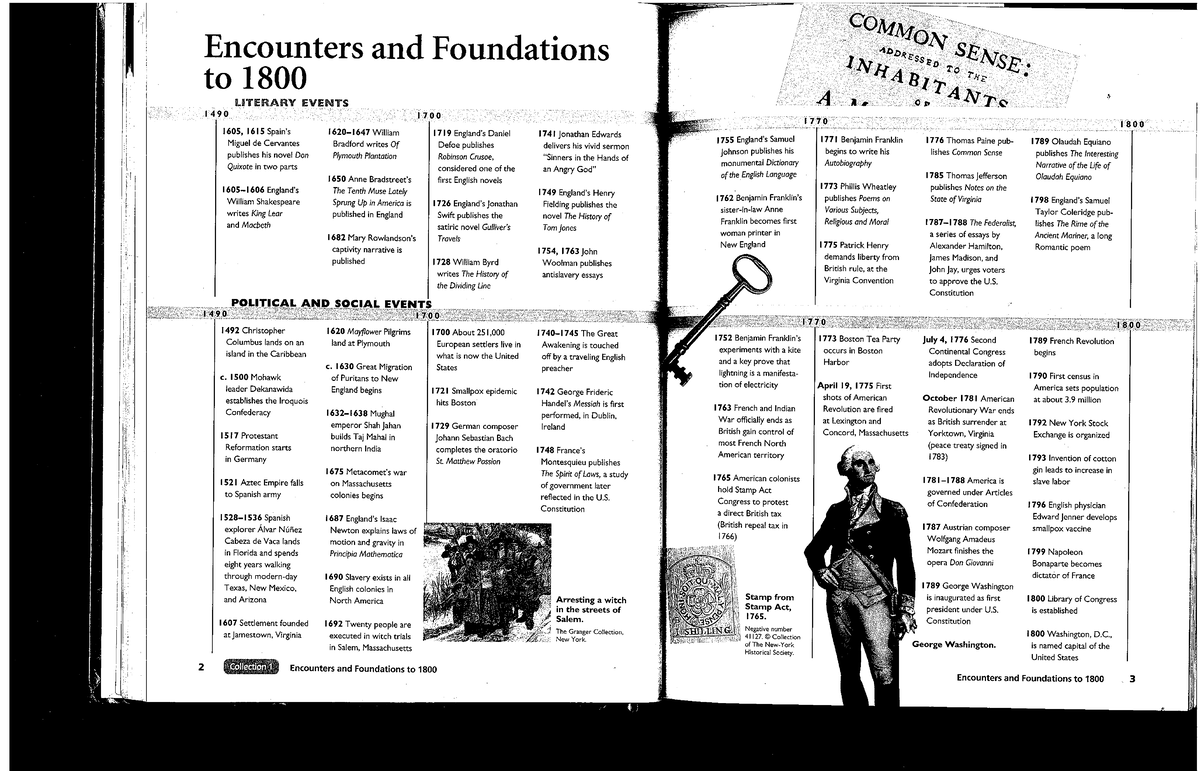 Encounters and foundations 1 to 19 - Studocu