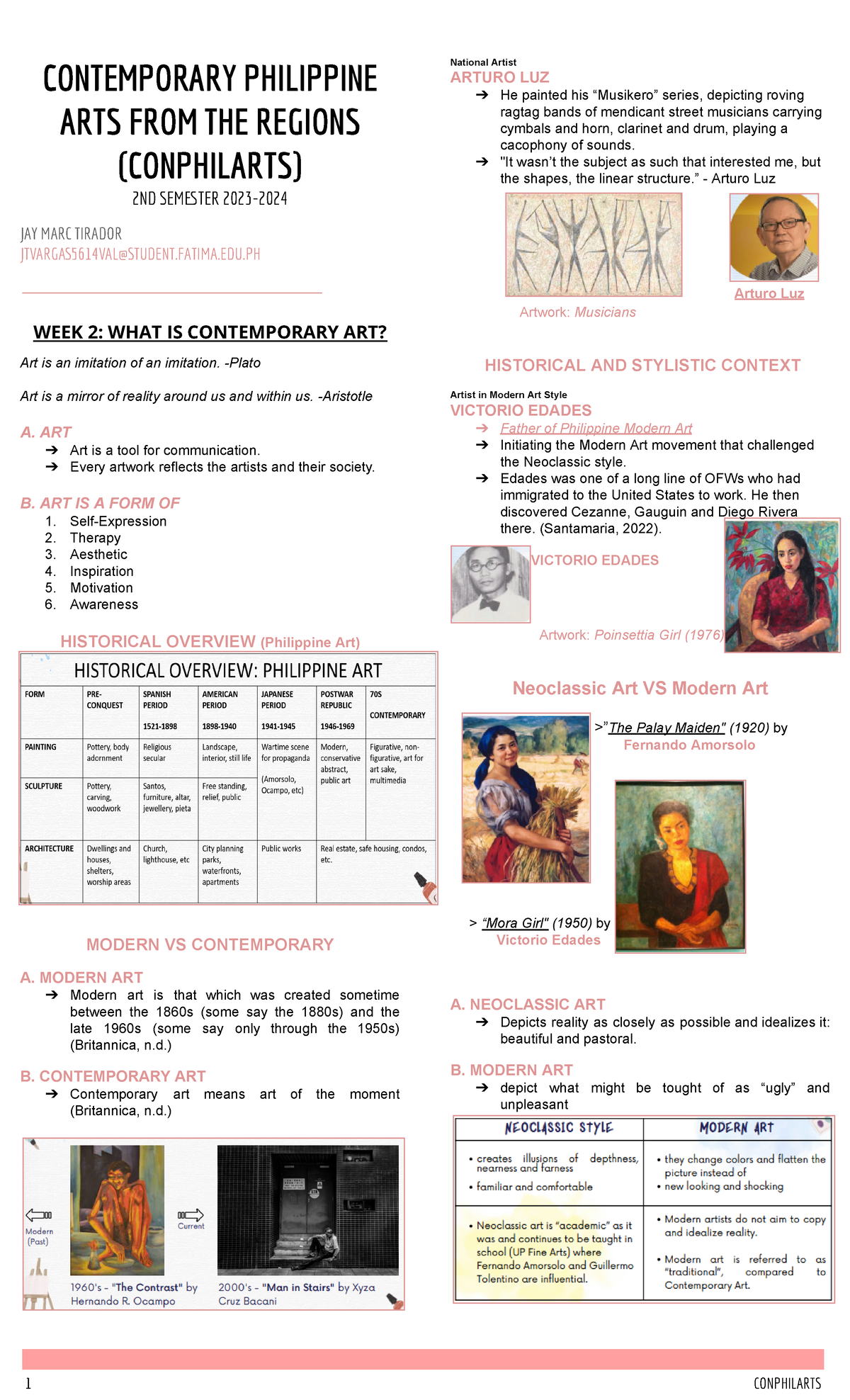 Conphilarts- Lessons-PPT - CONTEMPORARY PHILIPPINE ARTS FROM THE ...