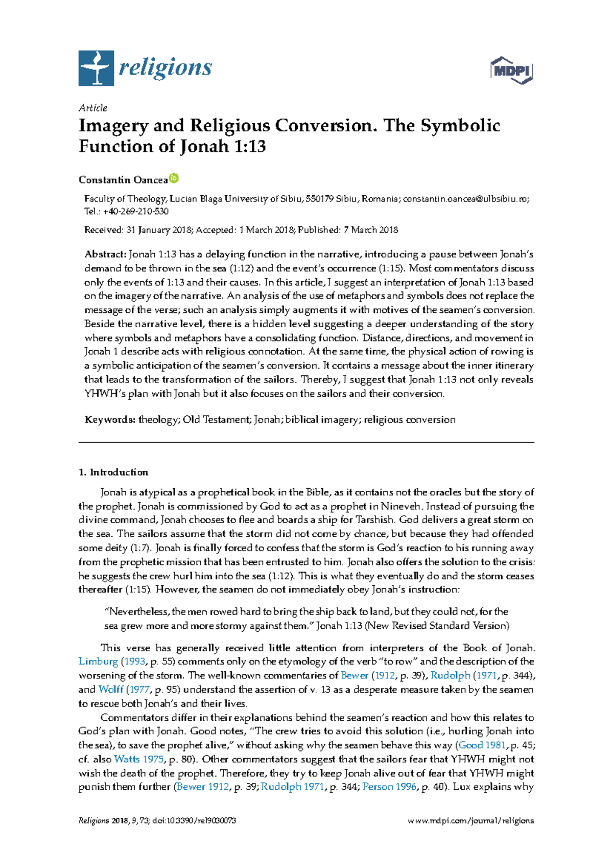 Religions 09 00073 v2 - hdfg - religions Article Imagery and Religious ...