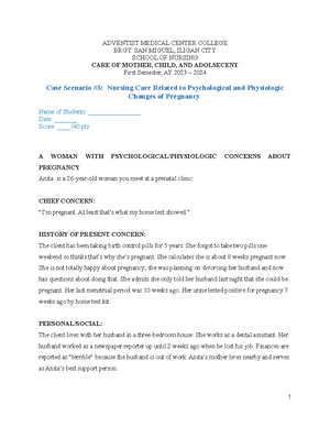 CHN-Nutrition Program - Nutrition Program Nutrients Macro - Studocu