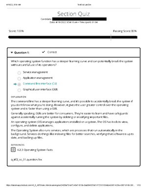 Connecting a Monitor - Test Out Lab Sim Results - 4/6/22, 5:14 PM ...