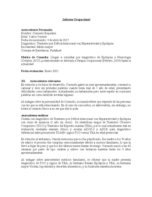 Perfil Sensorial 2 - Winnie Dunn (Protocolo) - Terapia ocupacional ...