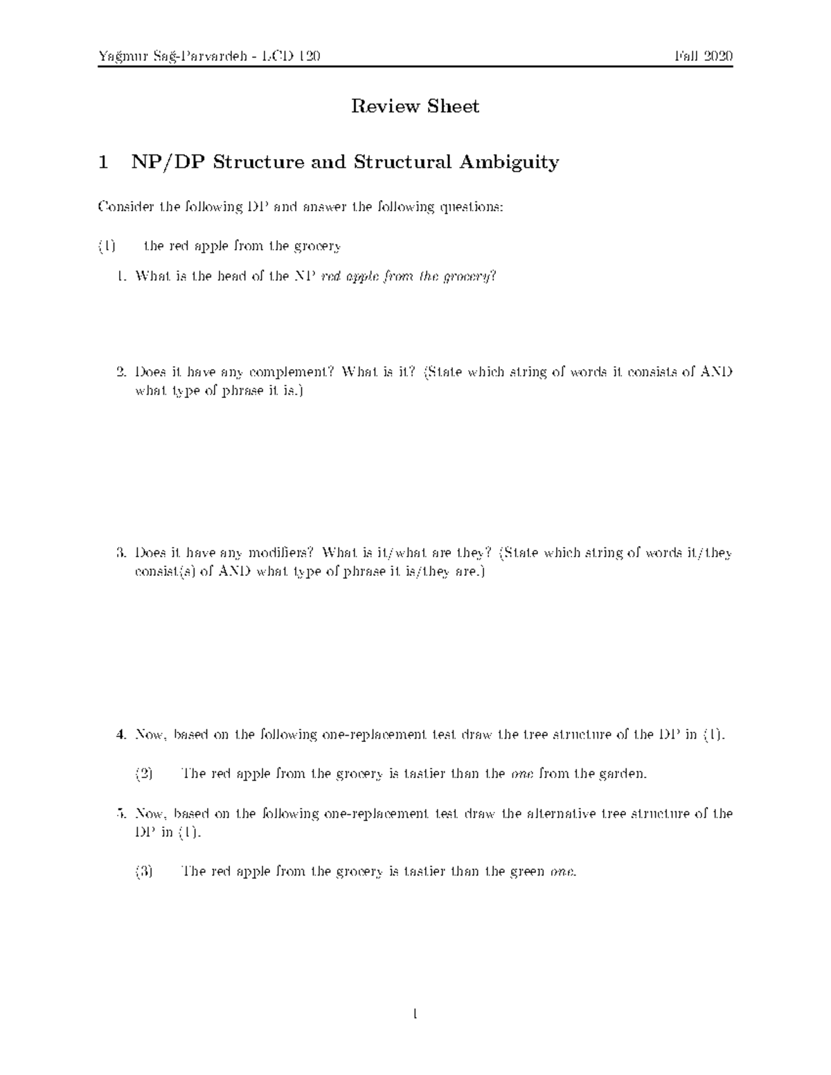 Final Practice and Review - Ya ̆gmur Sa ̆g-Parvardeh - LCD 120 Fall ...