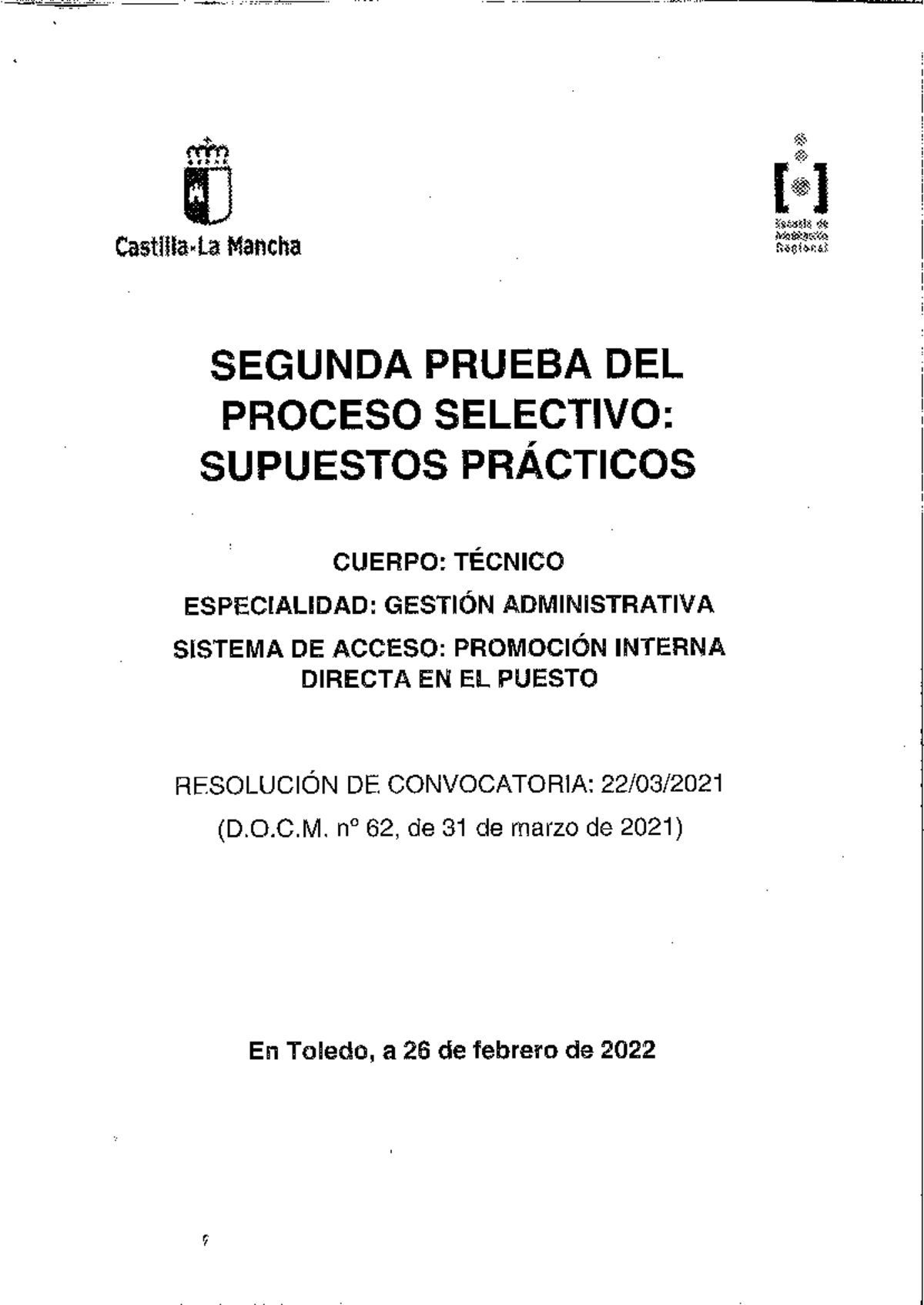 Supuestos practicos pi - DERECHO ADMINISTRATIVO - Studocu