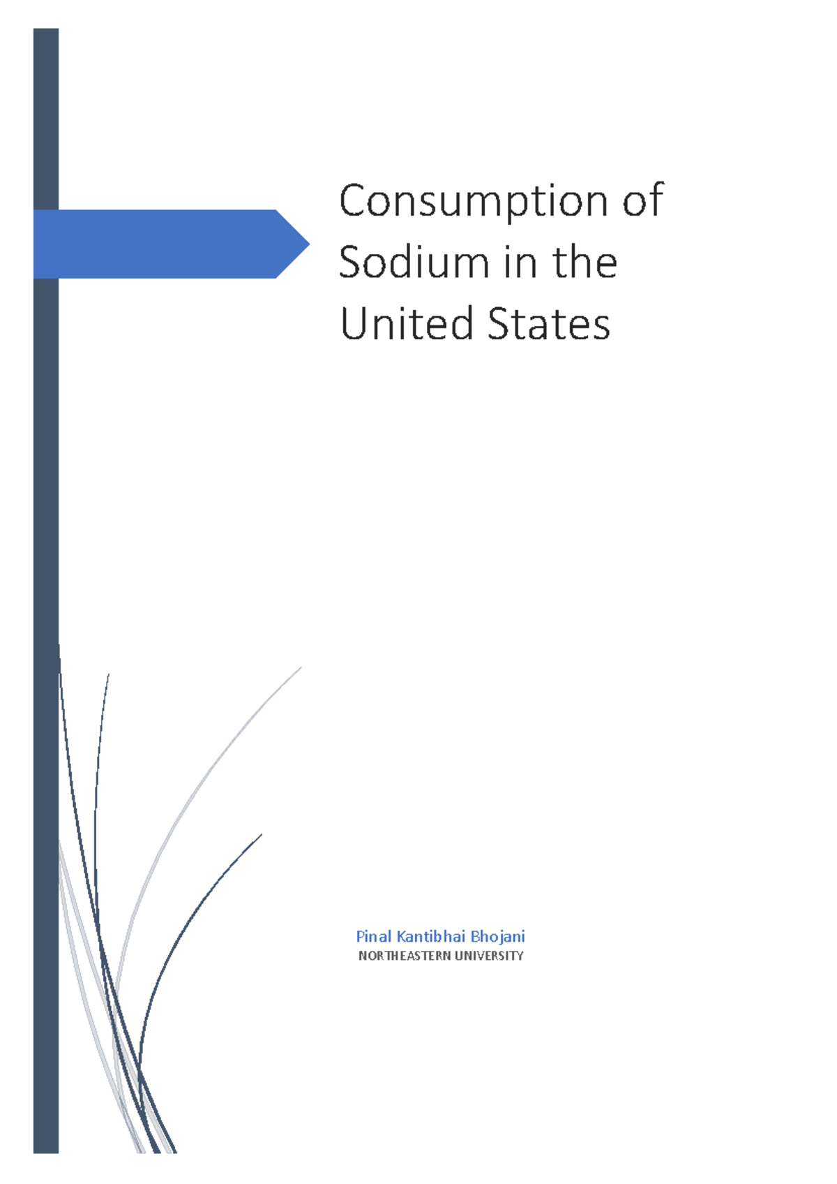 Consumption of sodium in United States - Consumption of Sodium in the ...