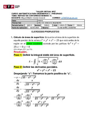 (ACV-S03) Tarea Calificada 1 - EP1 - UNIVERSIDAD TECNOLÓGICA DEL PERÚ Programa: CGT Evaluación ...