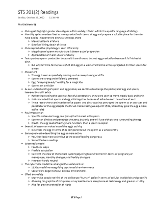 STS Week 1 lecture slides, notes, summary - Preview Kuhn : scientific ...