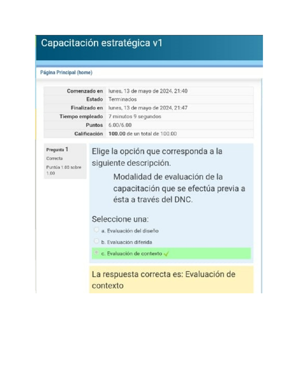 Capacitacion estrategica - Studocu