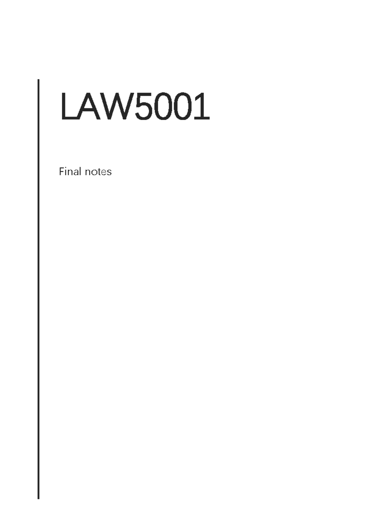 Final exam notes - Warning: TT: undefined function: 3 Warning: TT ...