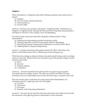 Pharmacology Notes - Summary of the most important drugs and MOA for ...