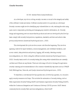 CS 255 Project One Business Requirements - CS 255 Business Requirements ...