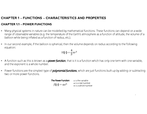 MHF4U - Ch. 2.2 - Factor Theorem - Ch. 2 ‐ The Factor Theorem 1 CHAPTER ...