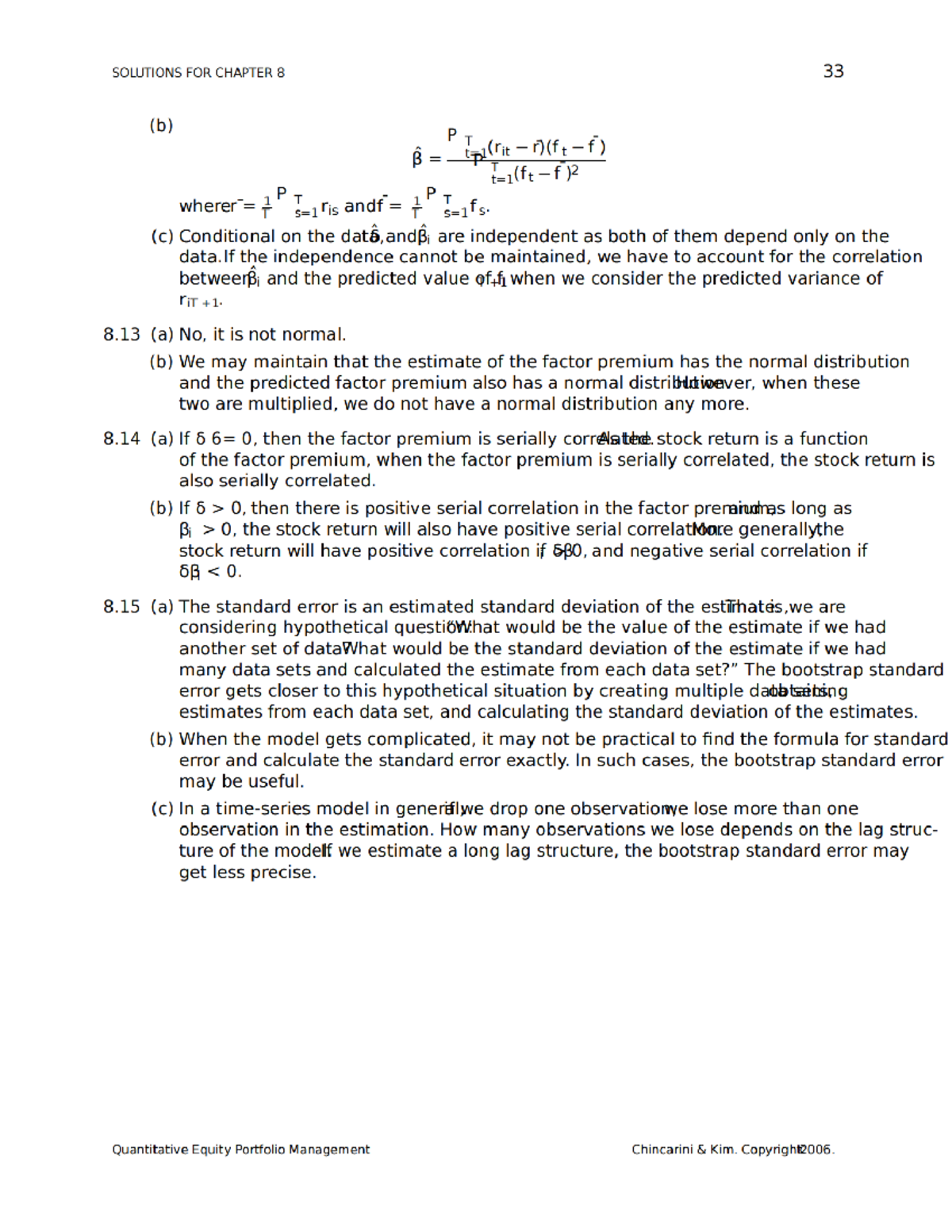 Solutions all qepm - Graduate School - Studocu