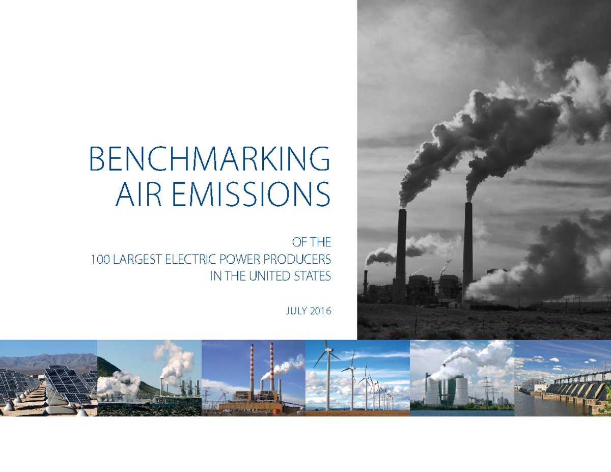 Benchmarking air emissions 2016 - BENCHMARKING AIR EMISSIONS OF THE 100 ...