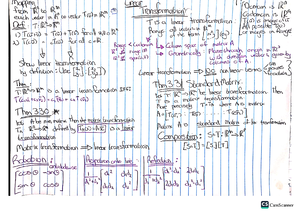 Linear Algebra Exam Proofs - Proof: · Suppose Ax =b is consistent: Letx ...