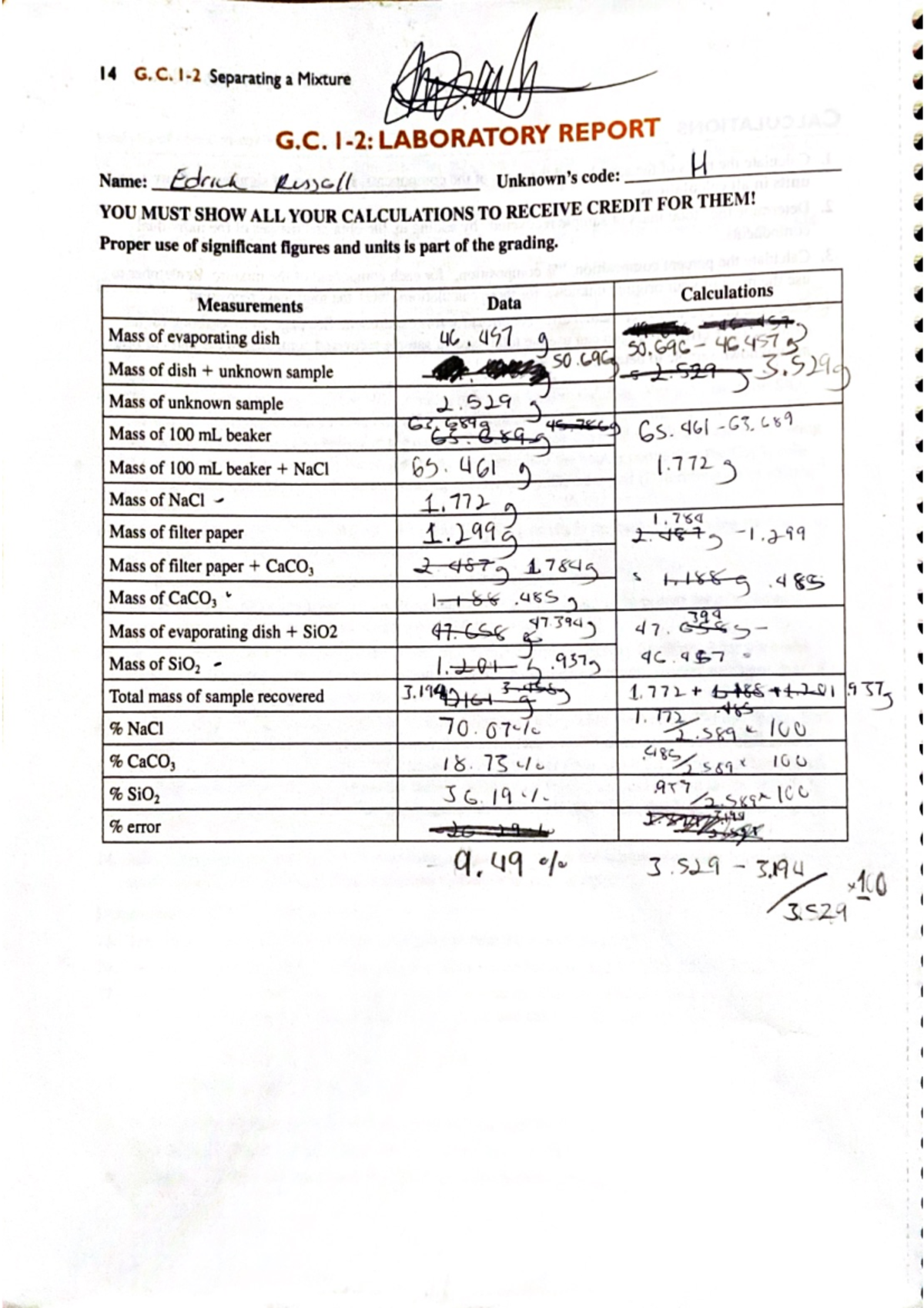 Lab Report 2 - CHM 2045 - Studocu