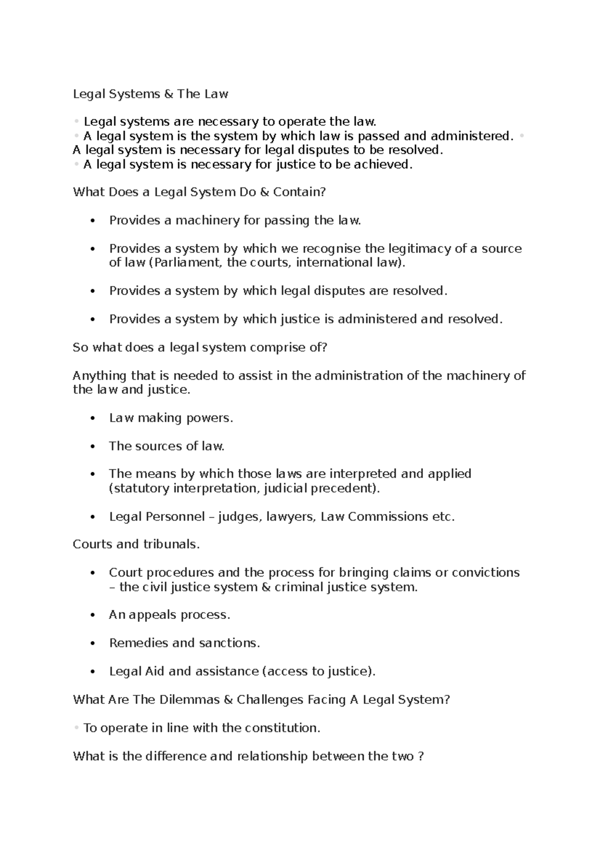 What Is Law Property Law Legal Systems The Law Legal Systems Are