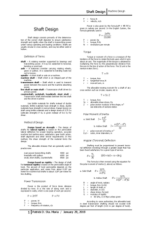 PIPE RCE 1.1 (Refresher Coaching Enhancement) - mechanical engineering - Studocu