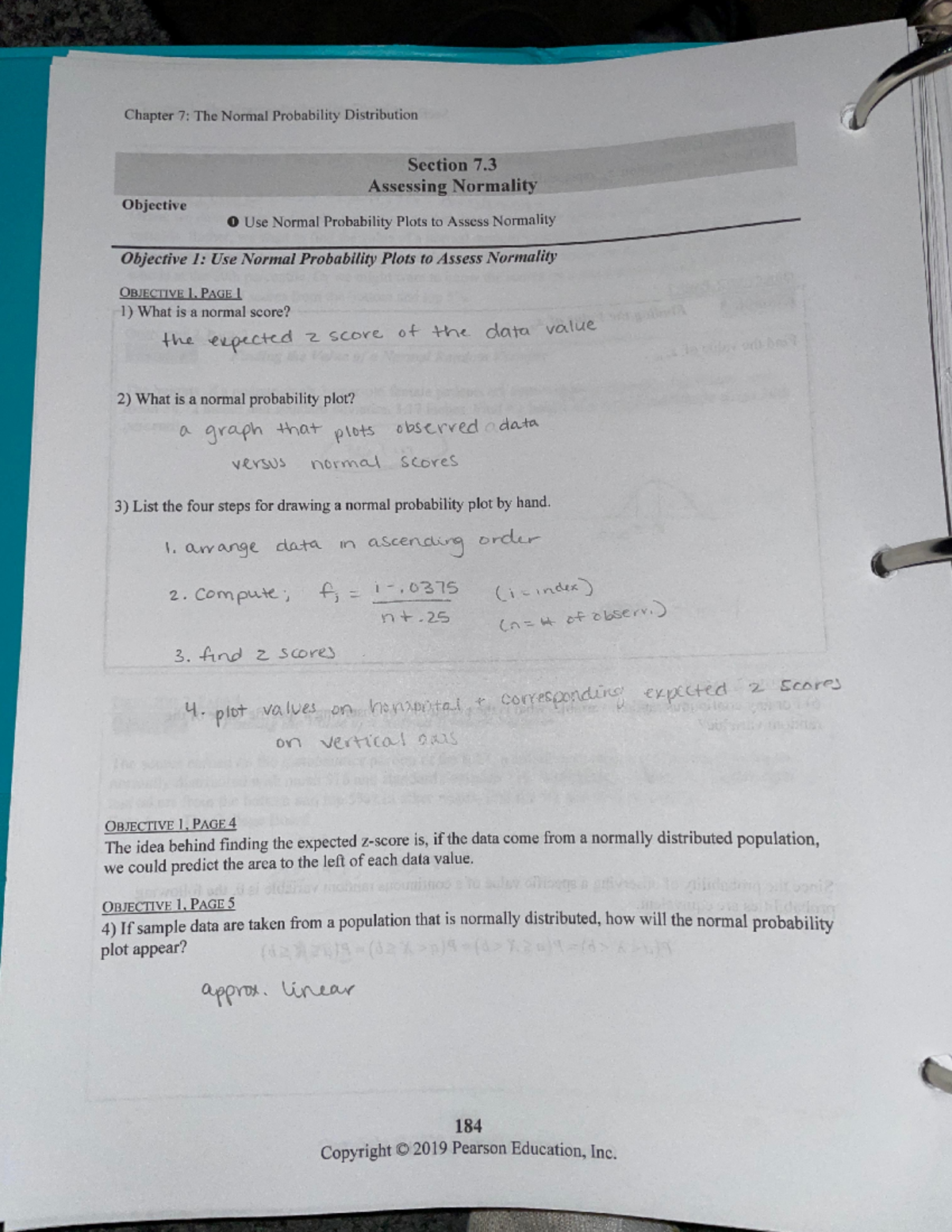 Chapter 7 section 3 page 1 - ST 210 - Studocu