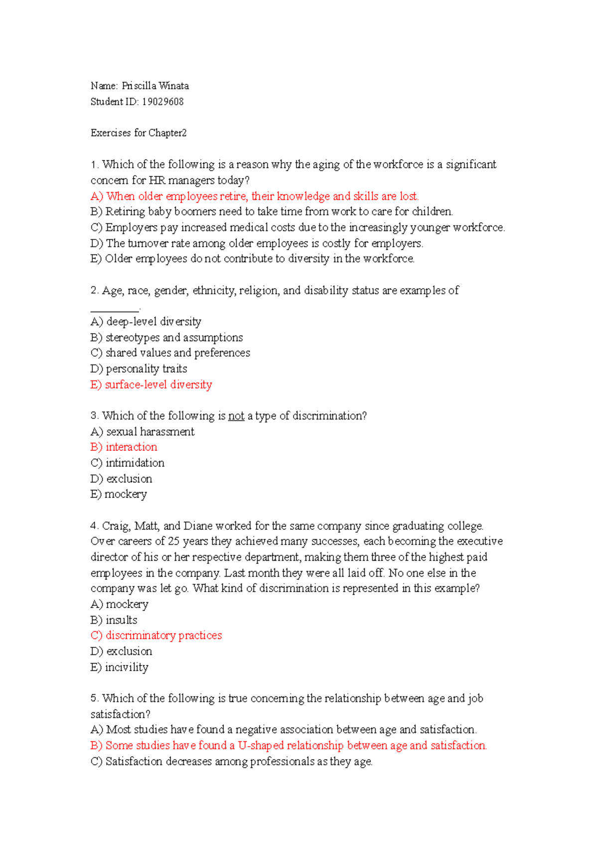 19029608 Priscilla Winata Chapter 2 - Name: Priscilla Winata Student ID ...