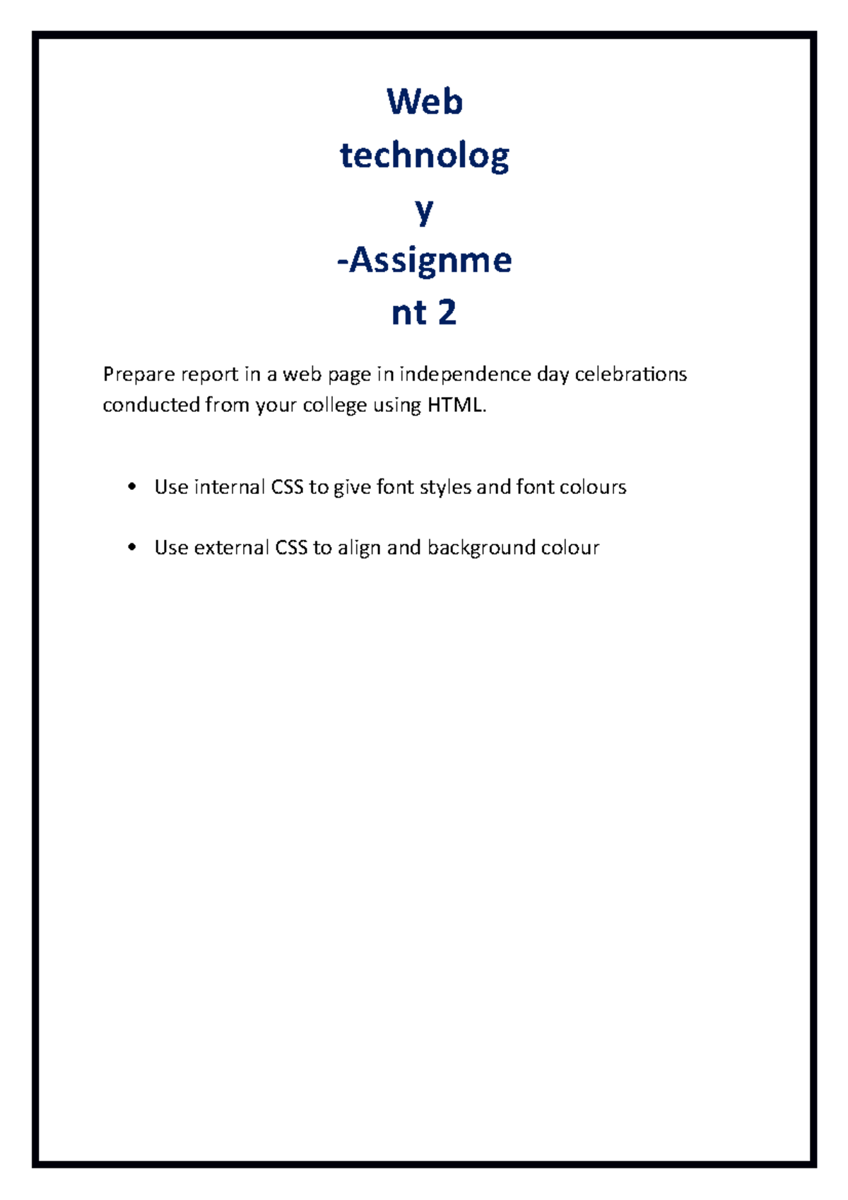 MY.SC.I5MCA19055{Arjun.Lg) Web technology assignment - Prepare report ...