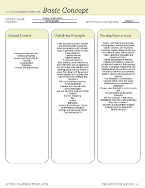 GOUT ATI Template - ACTIVE LEARNING TEMPLATES THERAPEUTIC PROCEDURE A ...