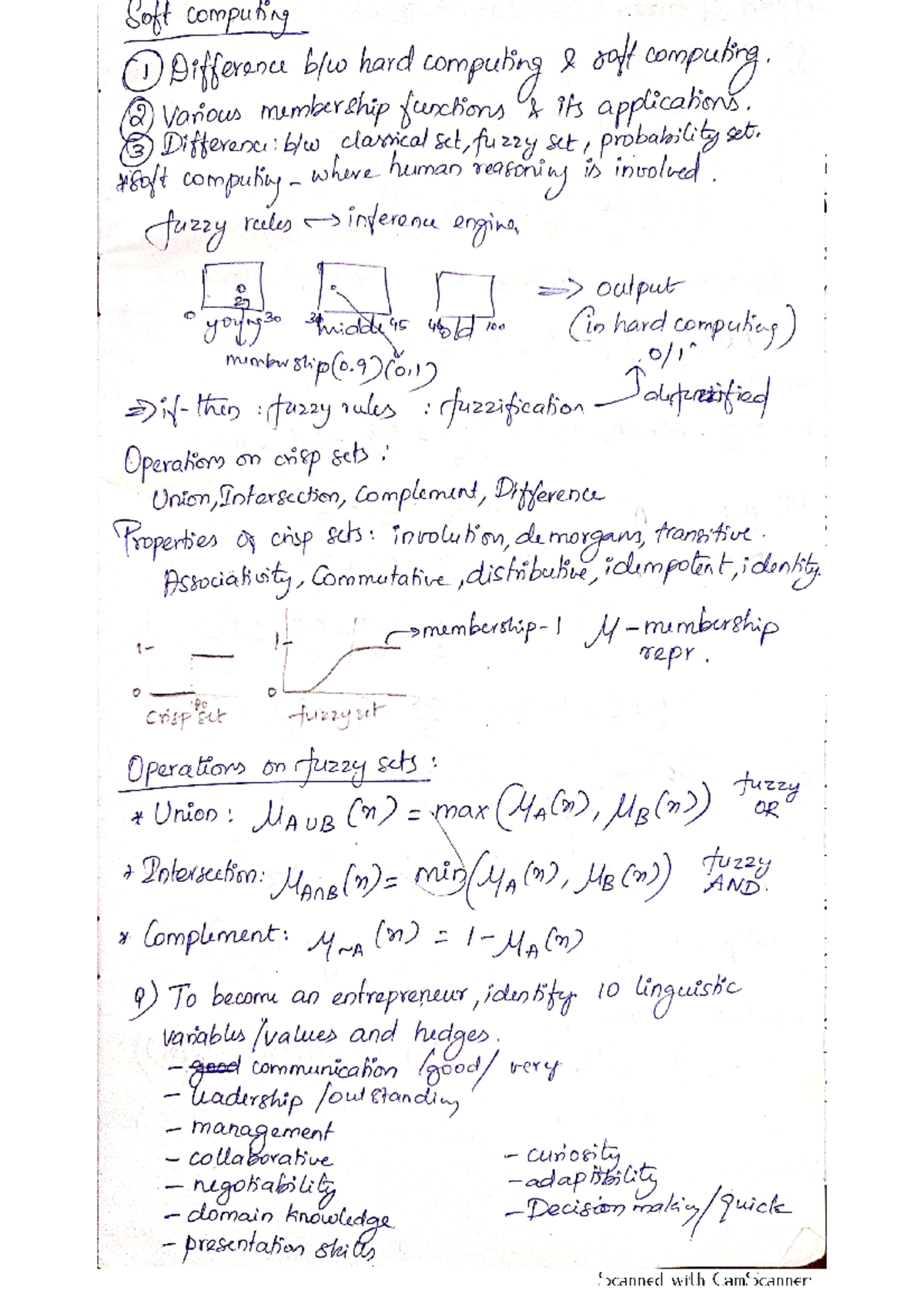 Soft computing notes - Studocu