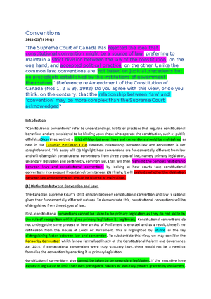 Miller II Case notes - R (Miller) v Prime Minister; Cherry v Advocate ...