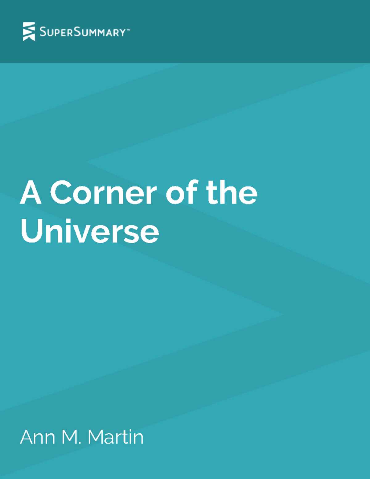 A Corner of the Universe - A Corner of the Universe Ann M. Martin Table ...