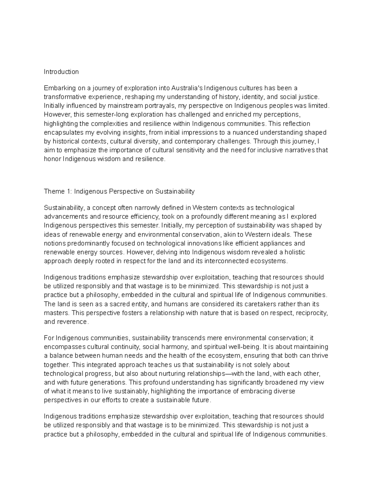 Assessment 3 reflective journal - Introduction Embarking on a journey ...