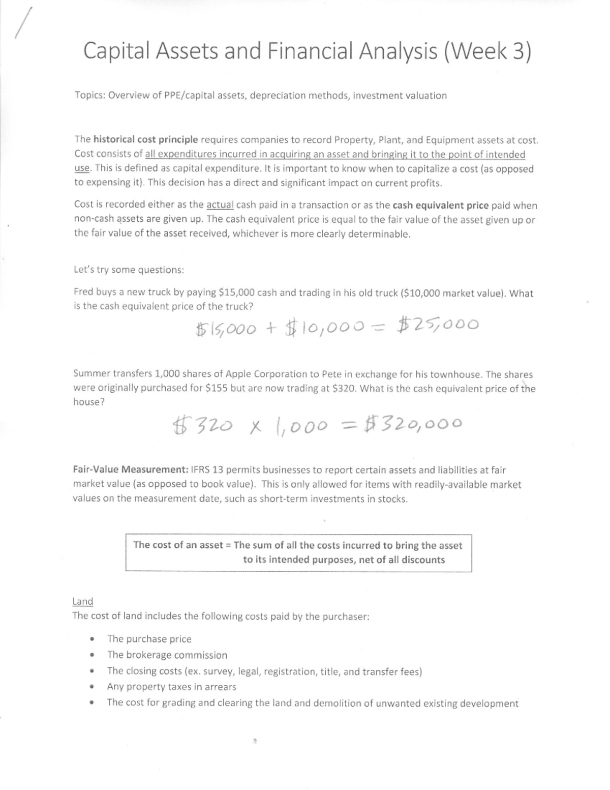 Week 3 621 Notes - Wiley book - prof Yasmin - ACCT 621 - UCW - Studocu