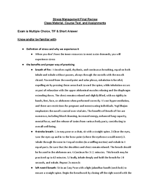 Module 5 Reflection Form - USC PHED 119: Introduction to Mindfulness Points: 20 Due: End of Week ...