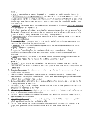 Unit 6 Study Guide - Study Guide Unit 6 - Money, the Federal Reserve ...