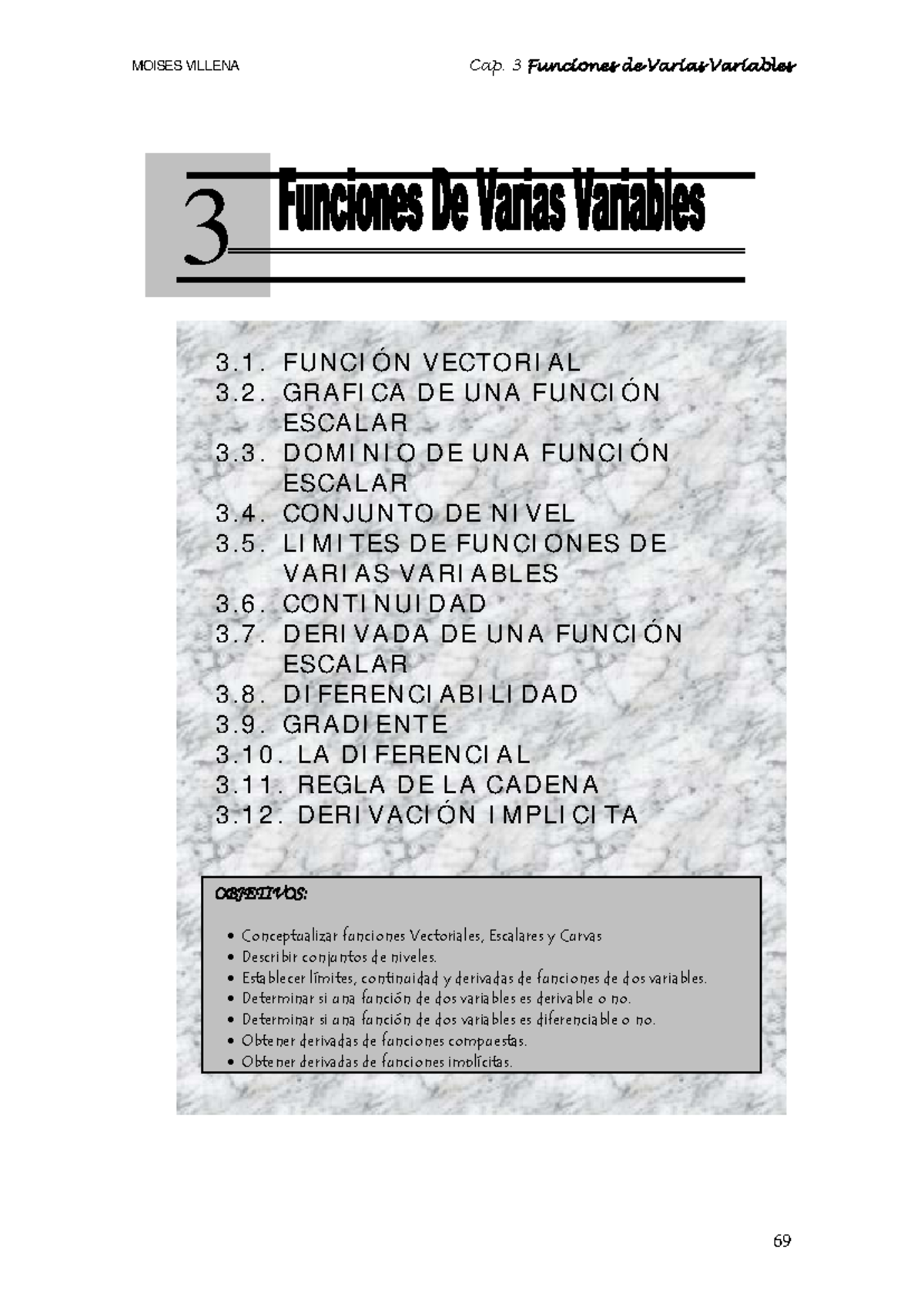 3-Funciones de Varias Variables - 3 FUNCIÓN VECTORIAL GRAFICA DE UNA FUNCIÓN ESCALAR DOMINIO DE ...