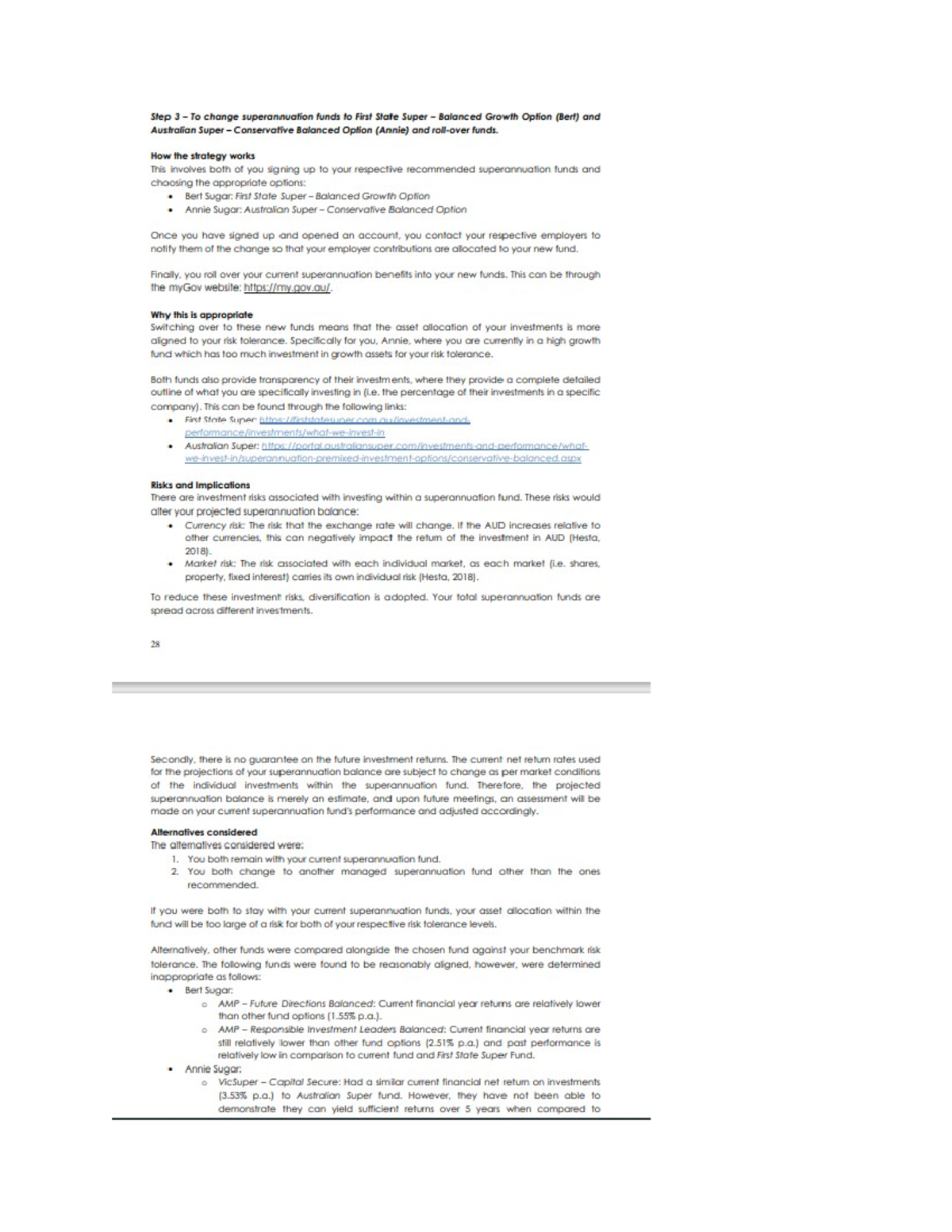 Super product switching strategy recommendation example - MRKT19034 ...
