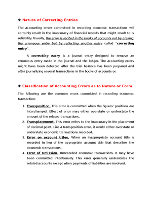 Concepts and Principles of Accounting - ACCOUNTING CONCEPTS AND ...