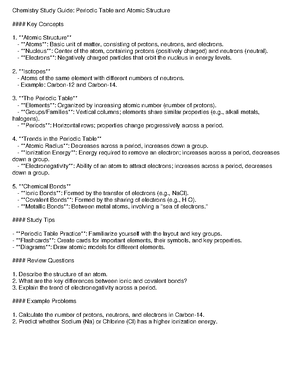 Biol36372728 - Biology Study Guide: Cell Structure and Function Key ...
