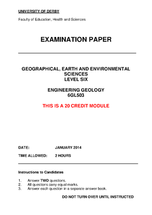 Leornian map exercises prac 01(1)(1) - THE GEOLOGICAL MAP OF THE ISLAND ...