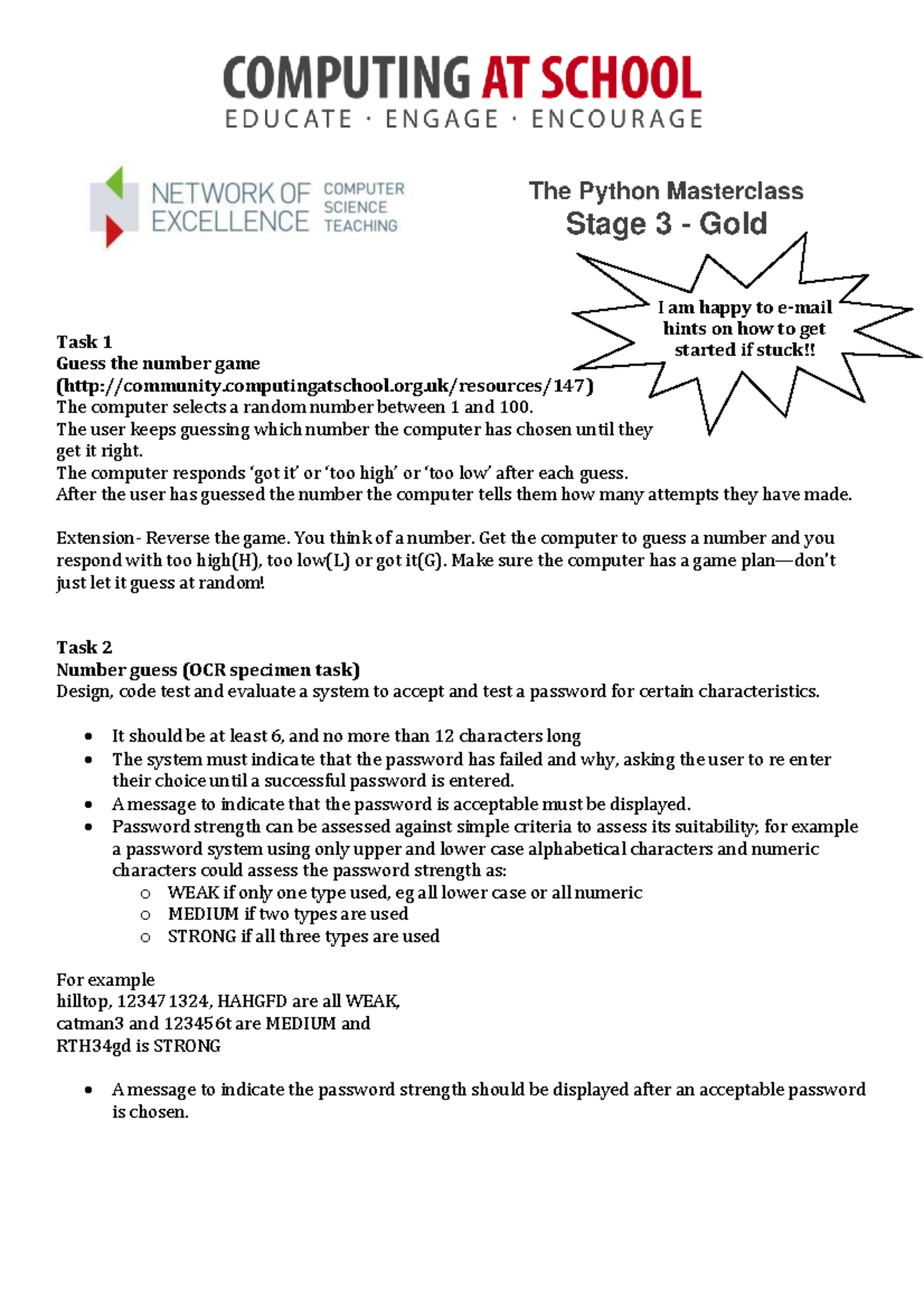 CAS-python Masterclass - The Python Masterclass Stage 3 - Gold Task 1 ...