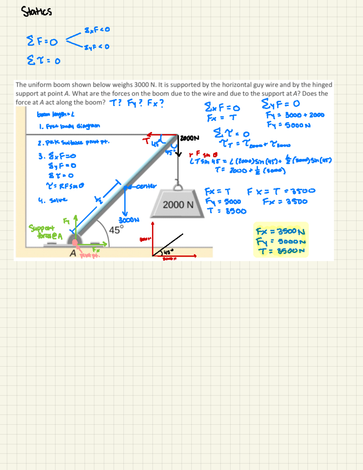 Statics - Statics E. f-