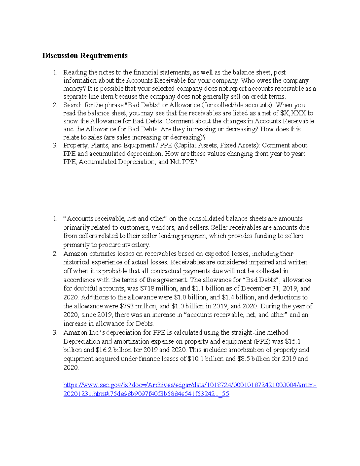 Week 5 Discussion - Discussion Requirements Reading the notes to the ...