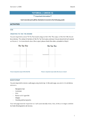 SS2 Bootstrap - KIT502 Web Development - K7I - UTAS - Studocu