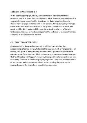 We Have Always Lived in the Castle - Quotes - We Have Always Lived in ...