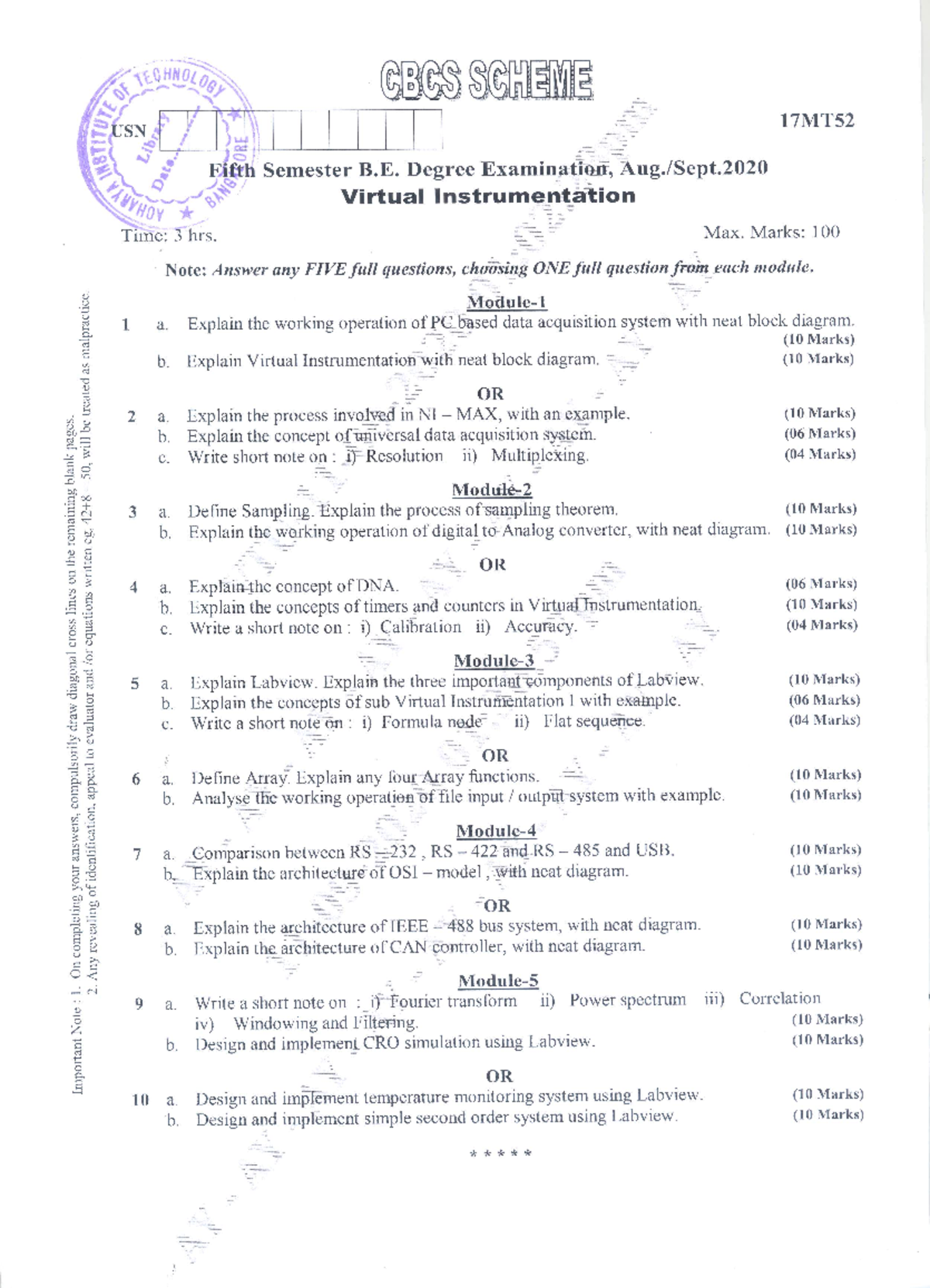 17MT52 - 123 - Mathematics - Studocu