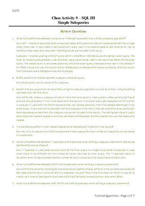 Solution-Class Activity 8-SQL II-Joins - Tutorial activity answers 2022 ...