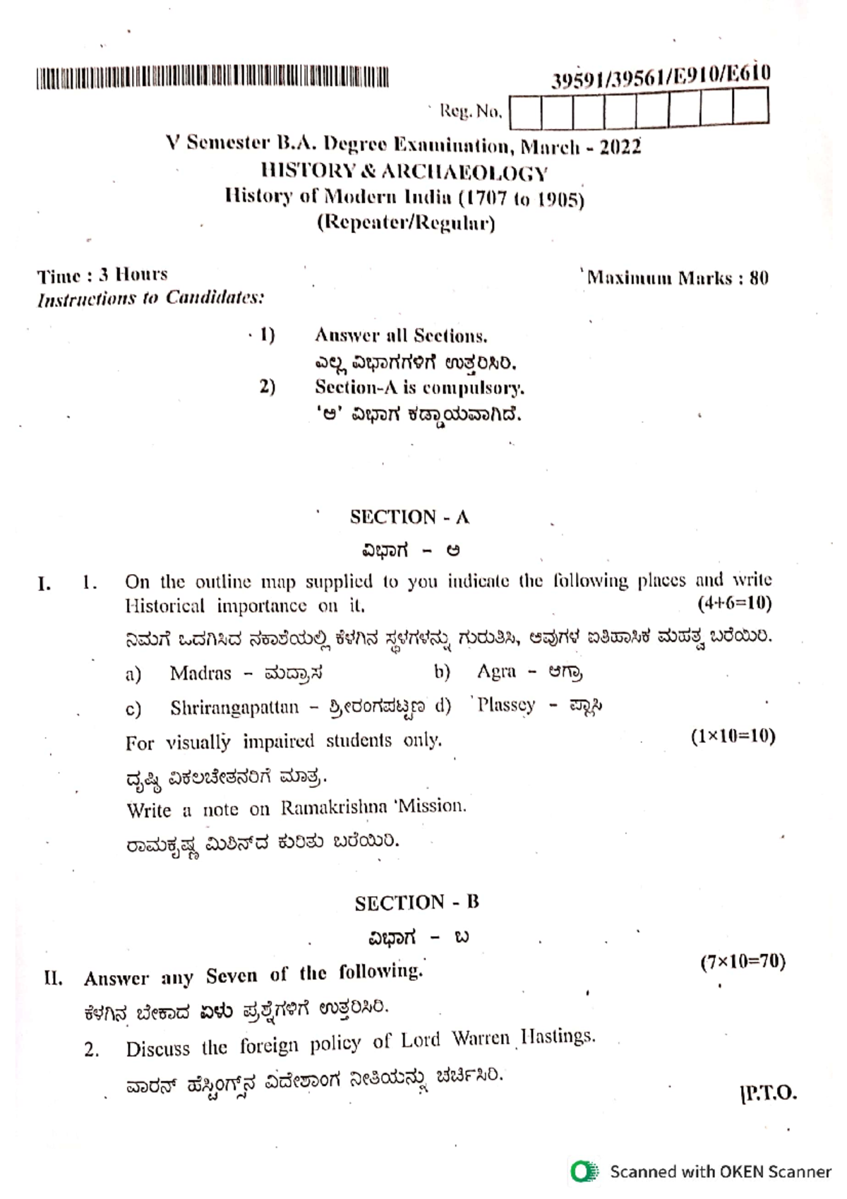 2023 Qp hist - History of India (From Early Times to Kushanas) - Studocu